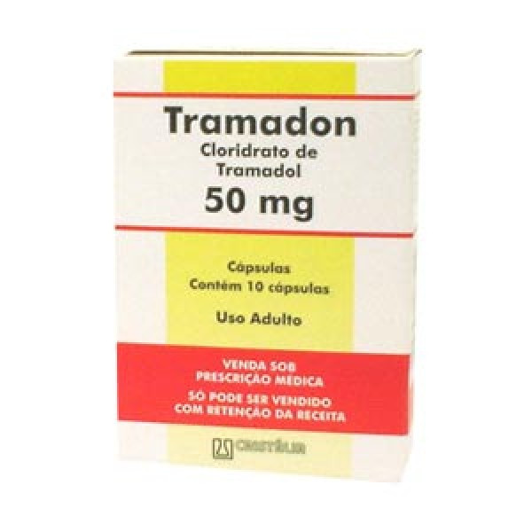 Tramadon 50mg Com 10 Capsulas