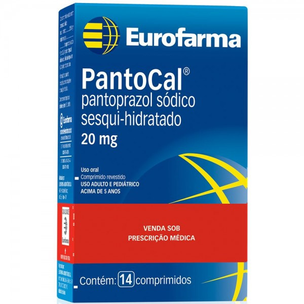 Pantocal 20mg 14 Comprimidos